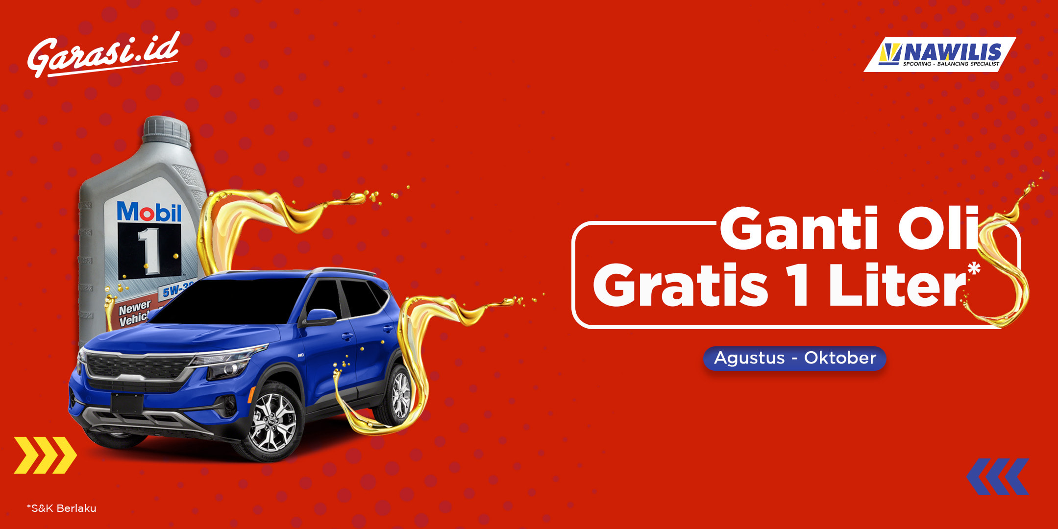 Promo Nawilis Buy 3 Get 1 - Garasi.id