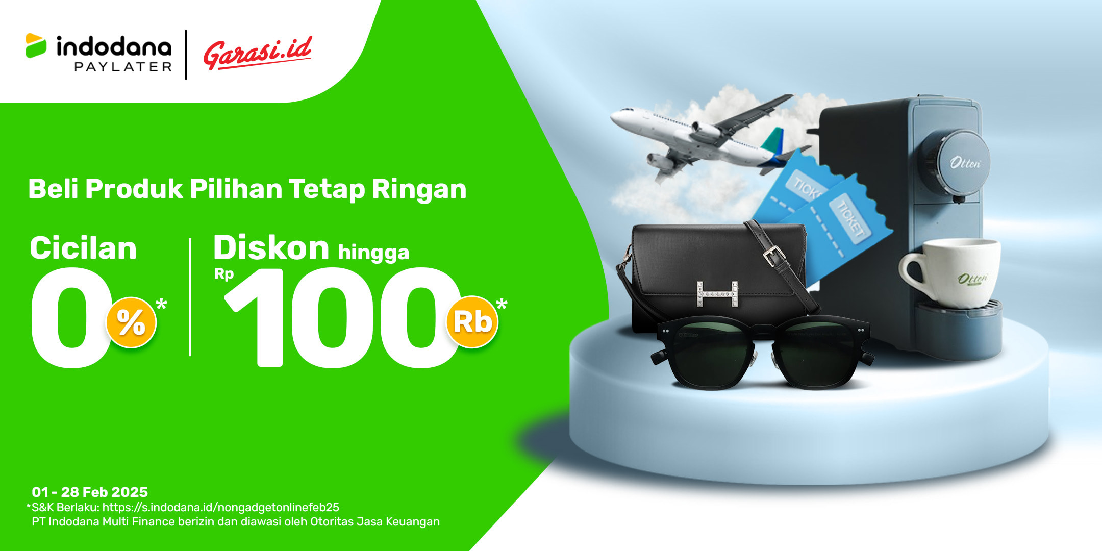 Transaksi Terasa Lebih Ringan dengan Indodana Cicilan 0% Plus Diskon hingga Rp100.000! Berlaku ...
